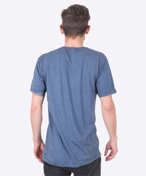 Aqualung Tee - Navy Heather – Gooch Apparel