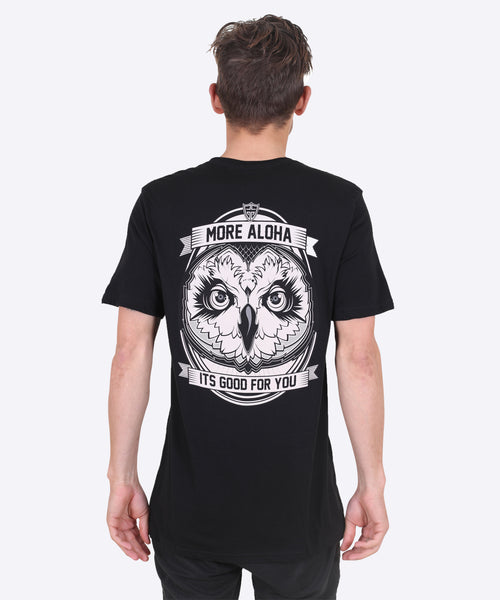 Pueo Tee - Black – Gooch Apparel